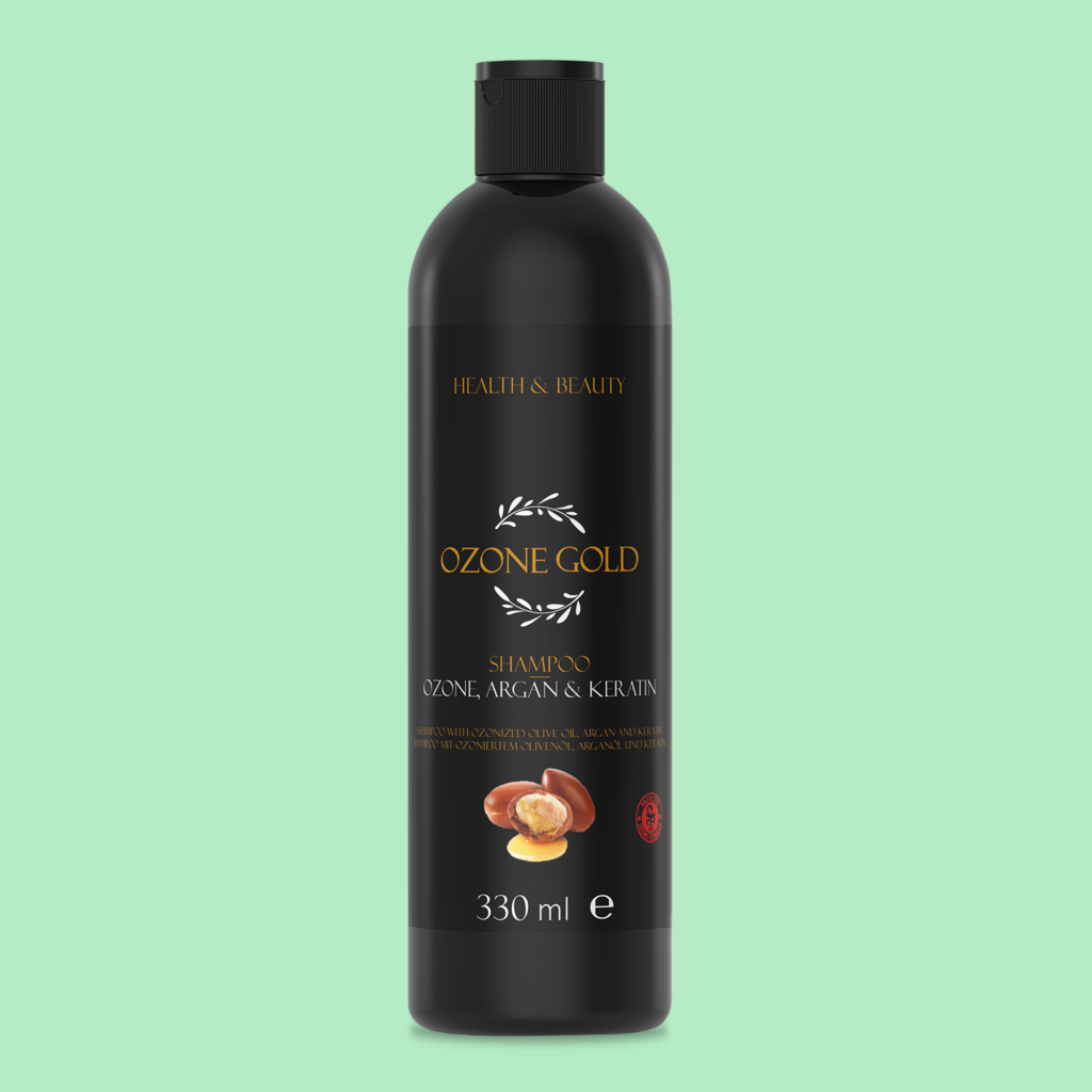 OZONE GOLD – SHAMPOO OZONE ARGAN & KERATIN – 330ml – OZONE GOLD